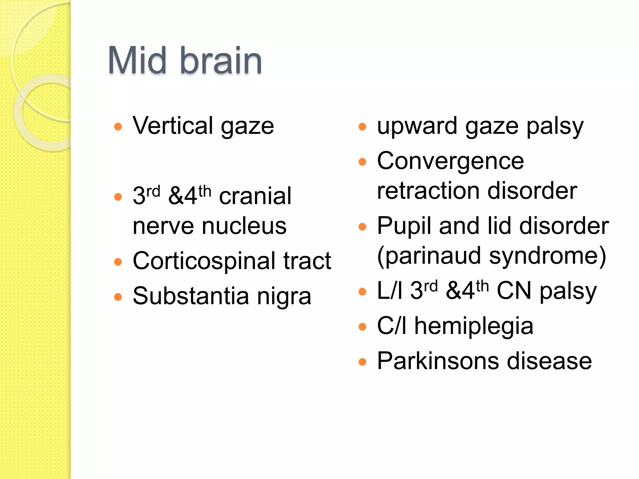 Stroke localization by Dr. Md. firoz | PPT
