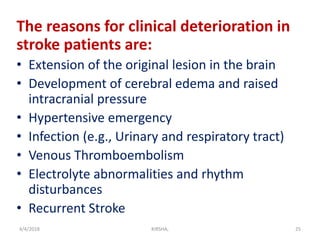 Stroke and management | PPTX