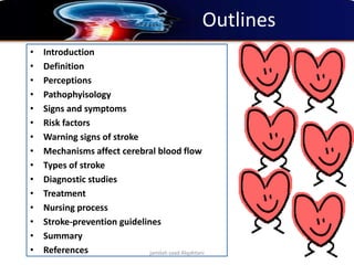 Stroke nursing process | PPTX