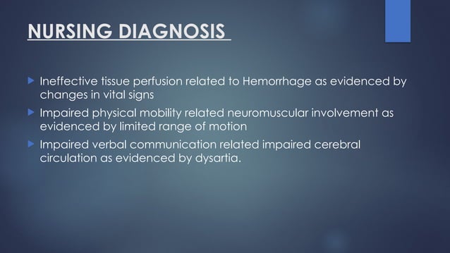 CVA OR STROKE . | PPTX | Brain and Nervous System Disorders | Diseases and Conditions