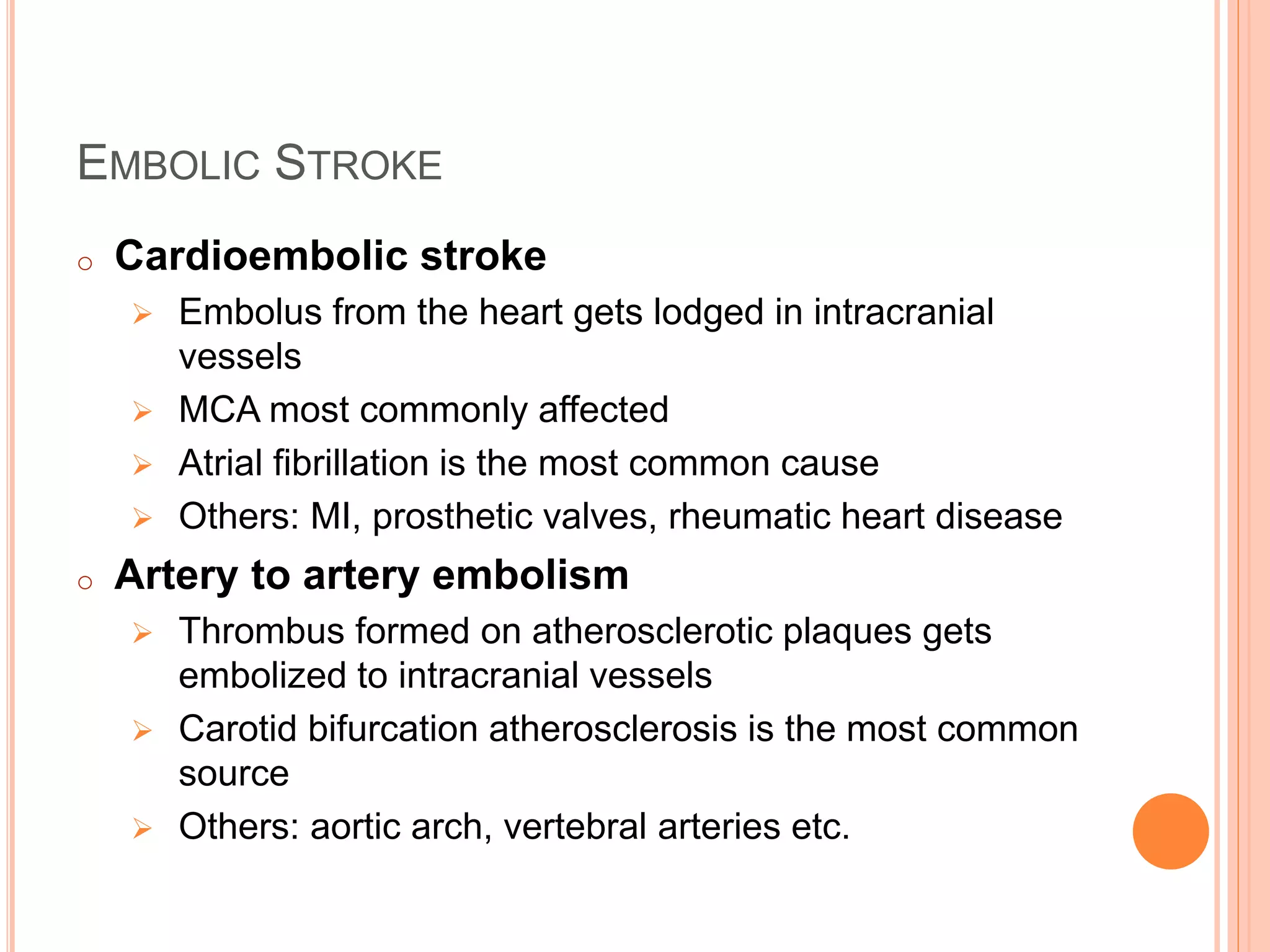 Stroke ppt | PPTX