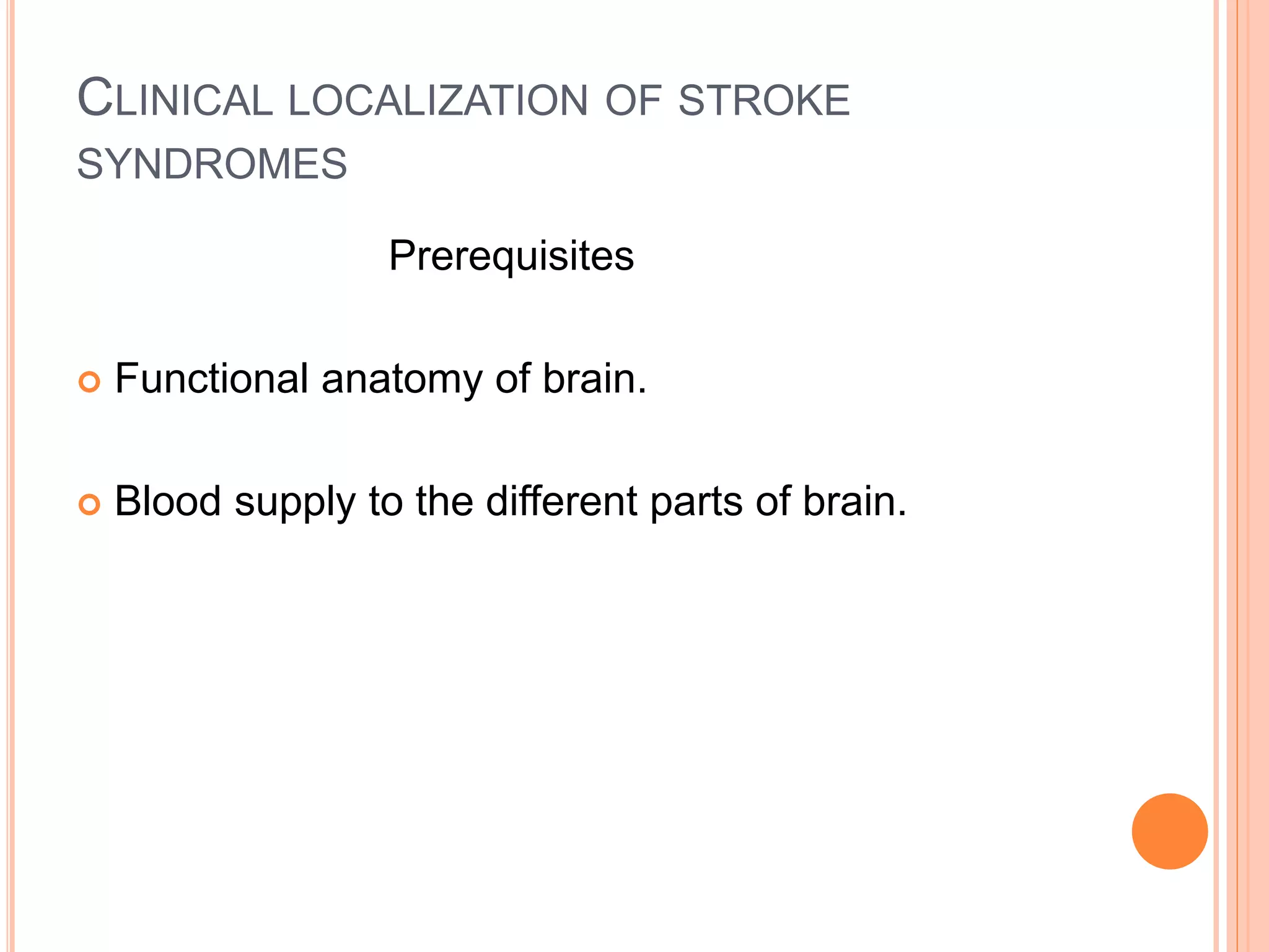 Stroke ppt | PPTX