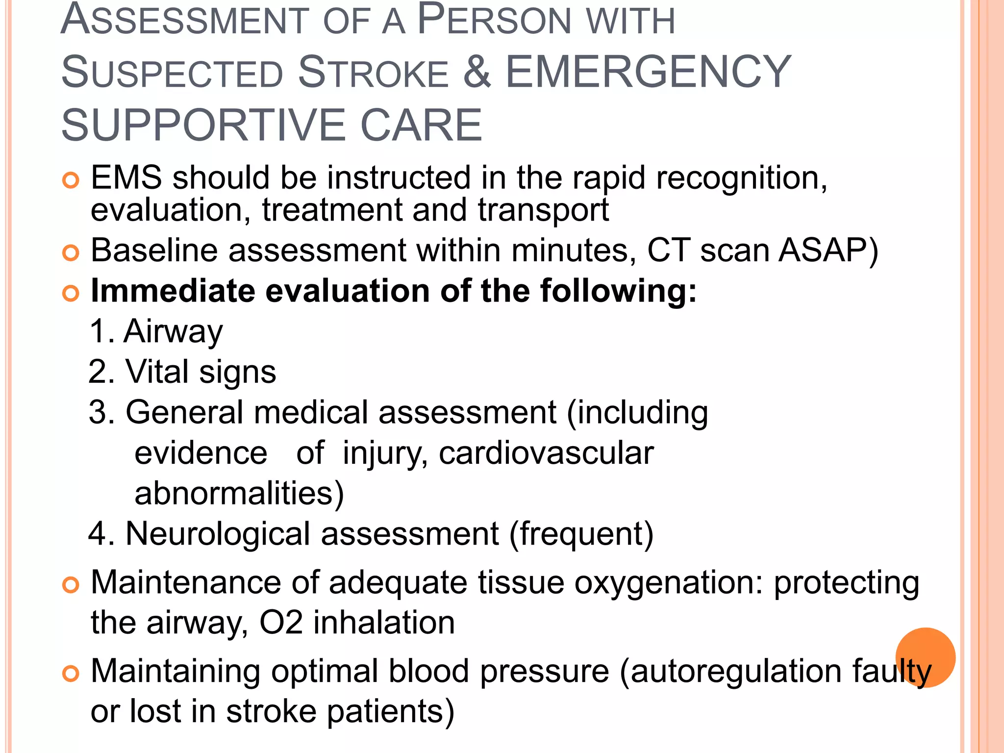 Stroke ppt | PPTX