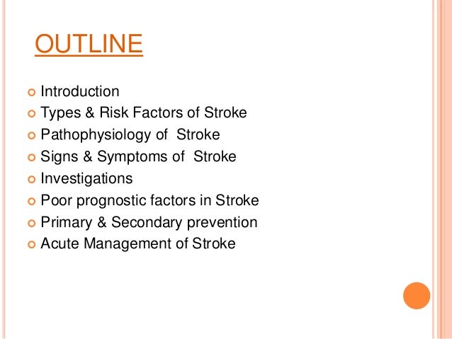 Stroke ppt