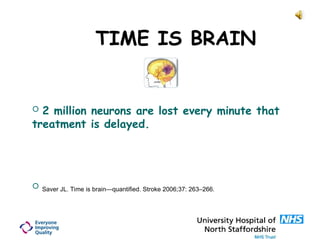 Acute Stroke management presentation ppt | PPT | First Aid | Injuries