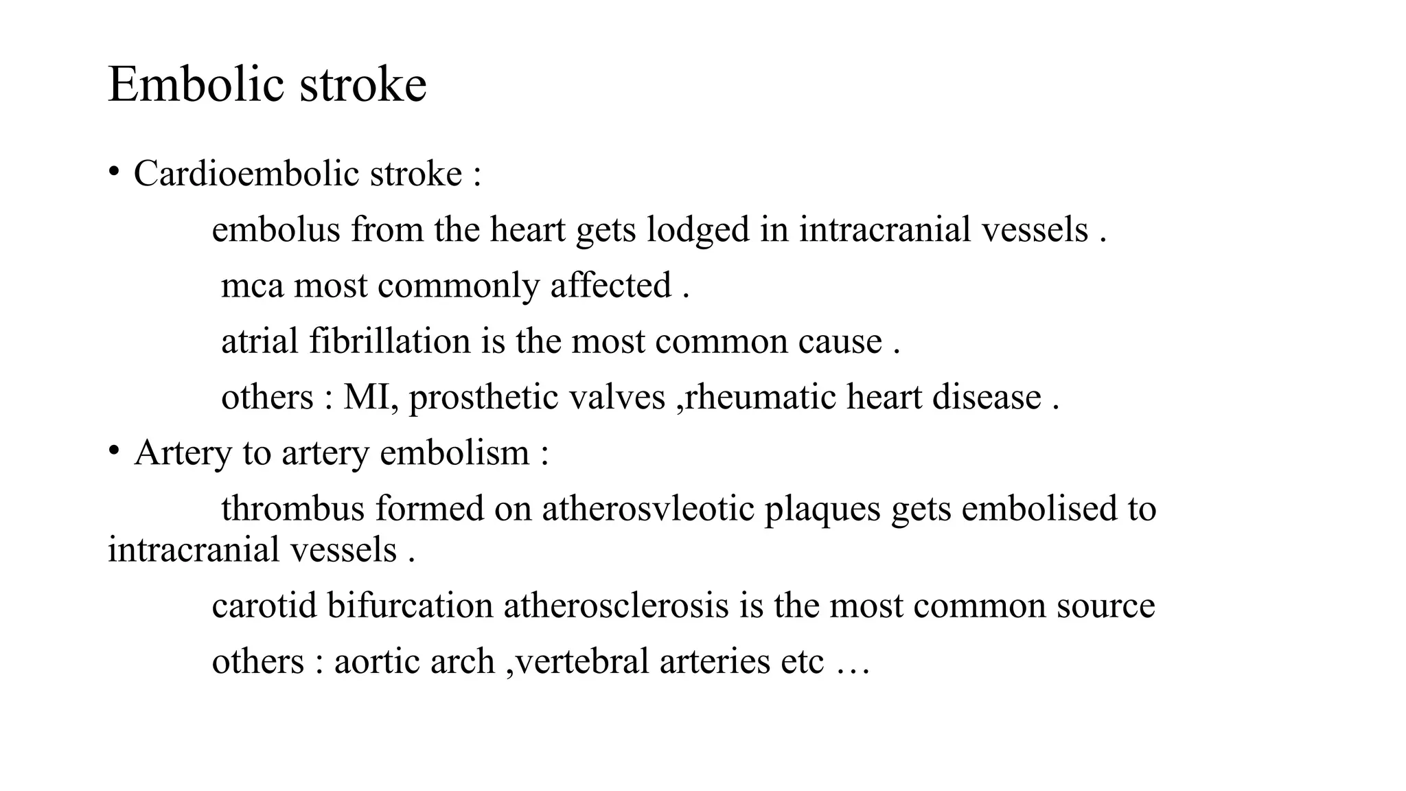 Management of stroke and it's clinical importance | PPTX