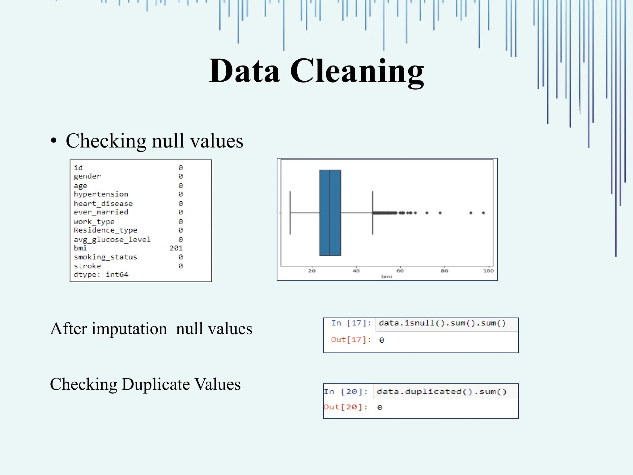 Data Analysis Project: Stroke Prediction | PPTX