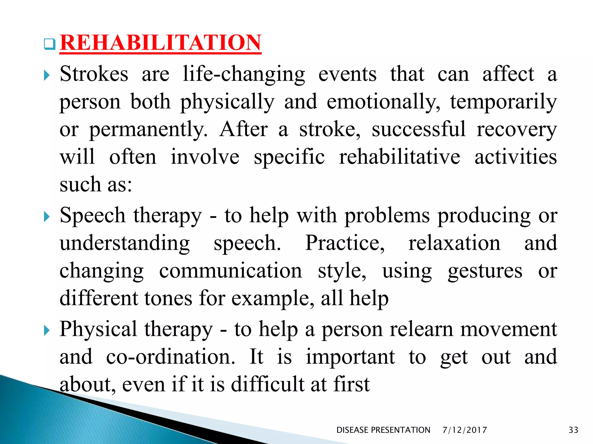 Stroke presentation | PPTX