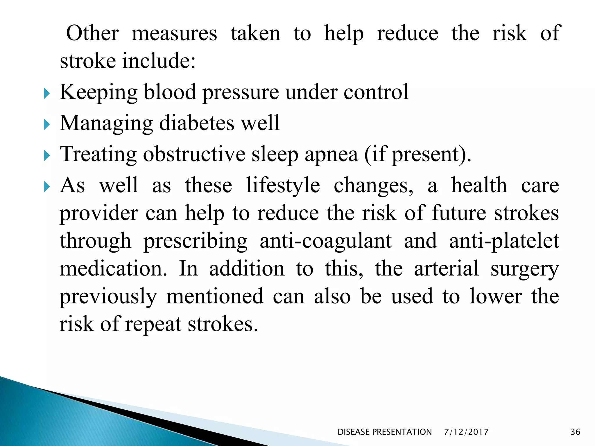 Stroke presentation | PPTX