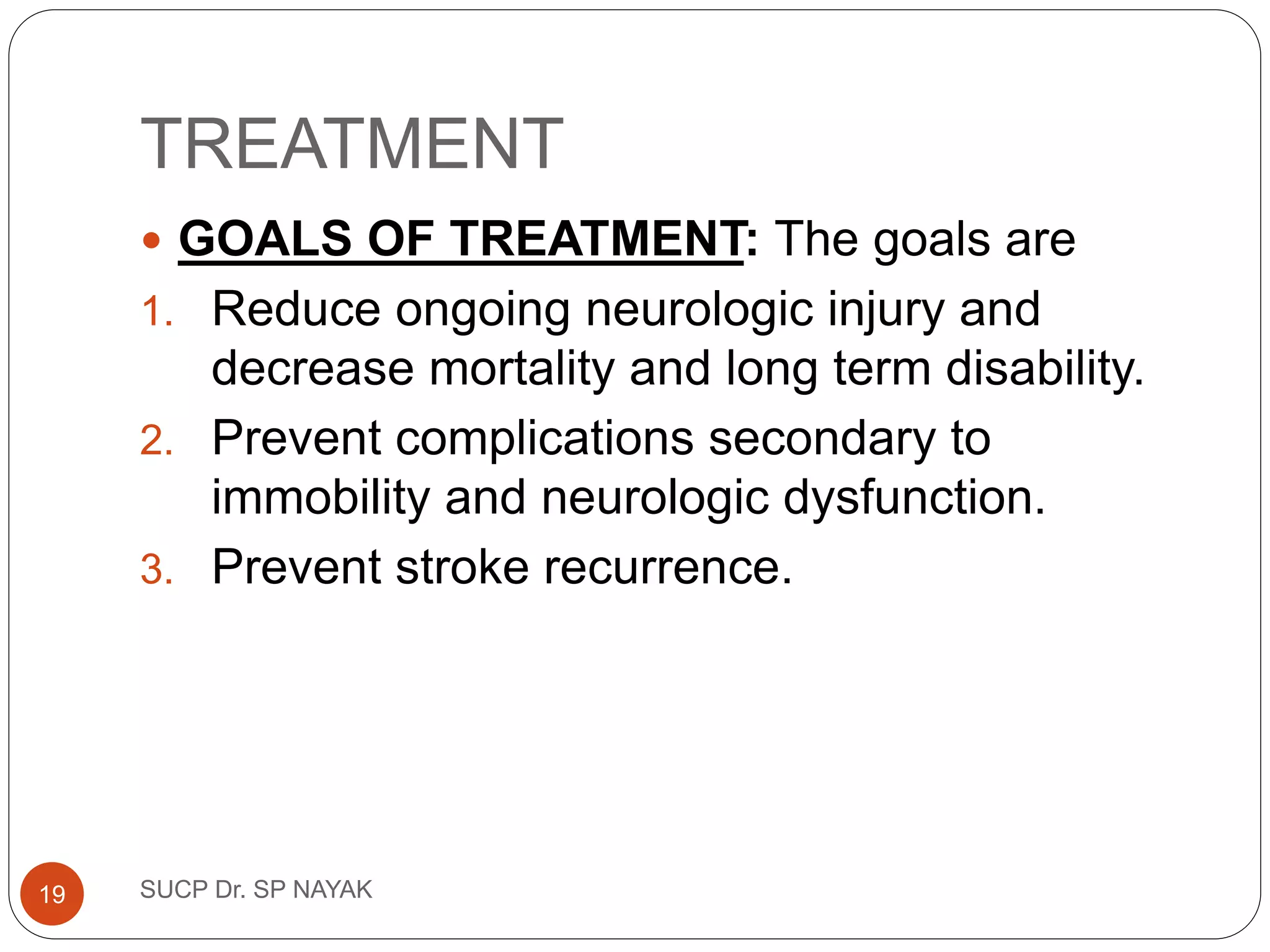 Stroke presentation By Saba Arif | PPT