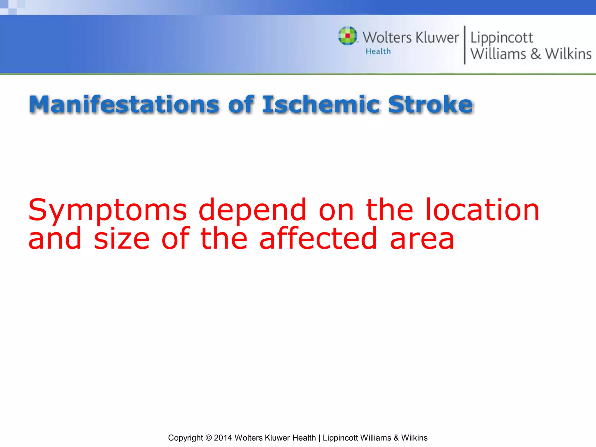 stroke presentation.ppt | Brain and Nervous System Disorders | Diseases ...