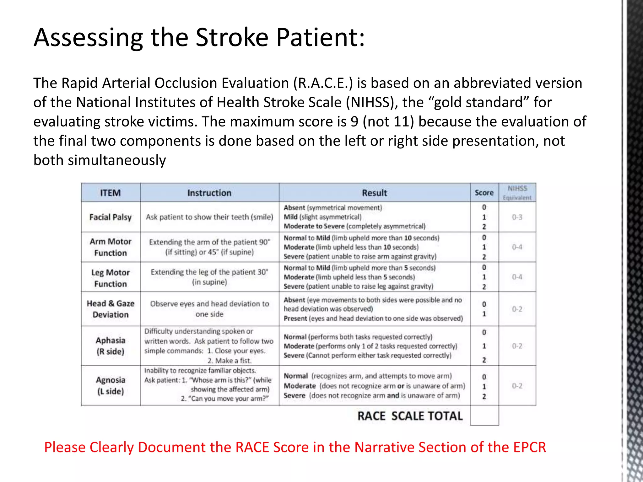 Stroke protocol update january 2017 | PPTX