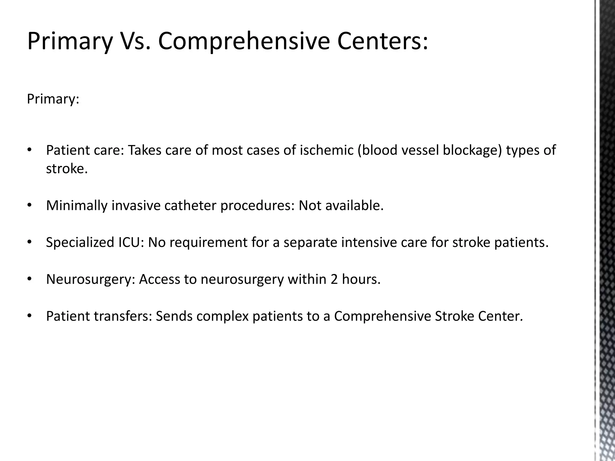 Stroke protocol update january 2017 | PPTX