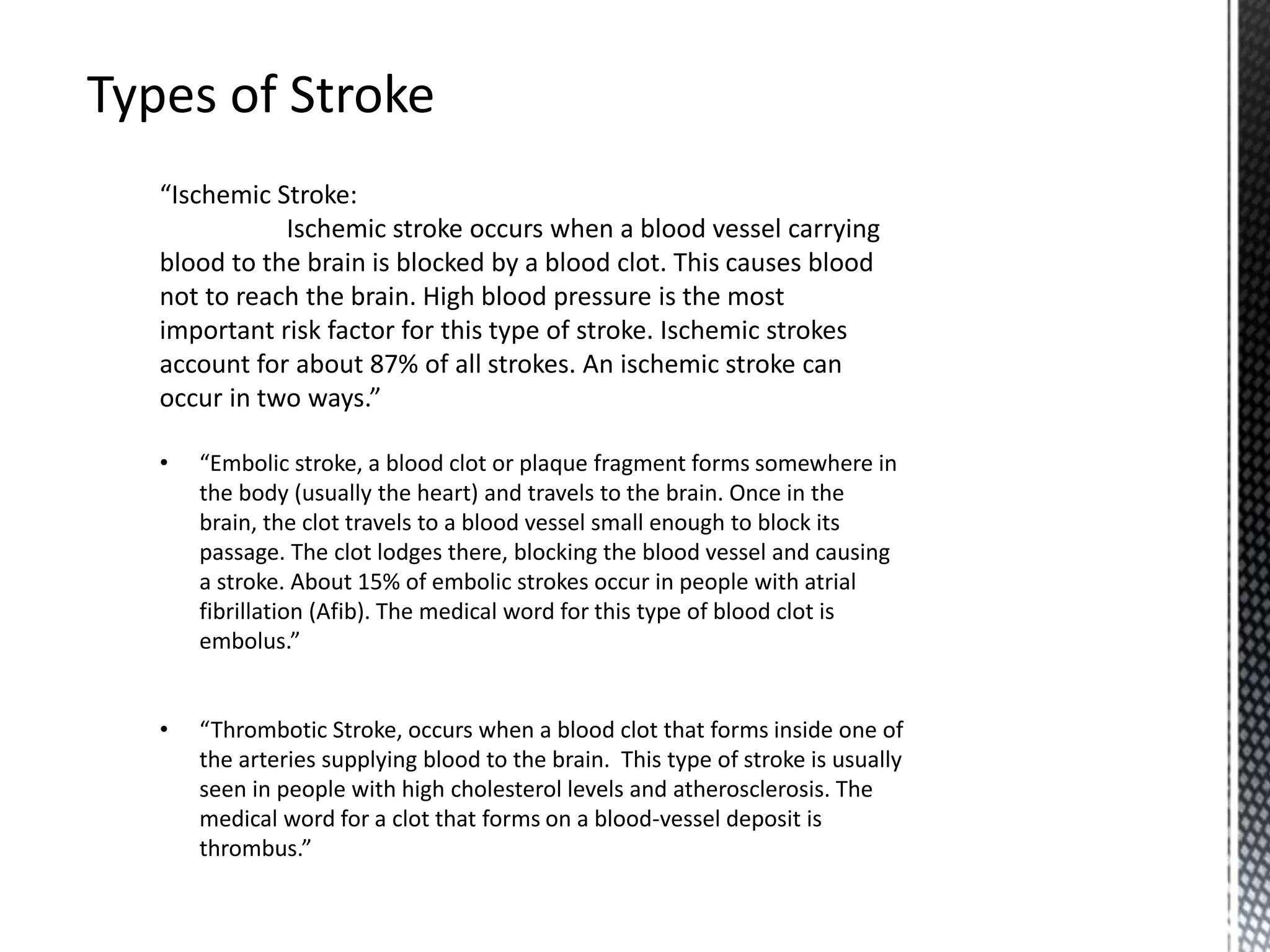 Stroke protocol update january 2017 | PPTX