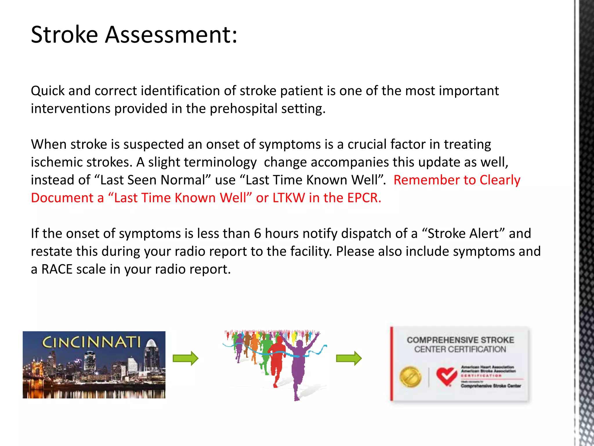 Stroke protocol update january 2017 | PPTX