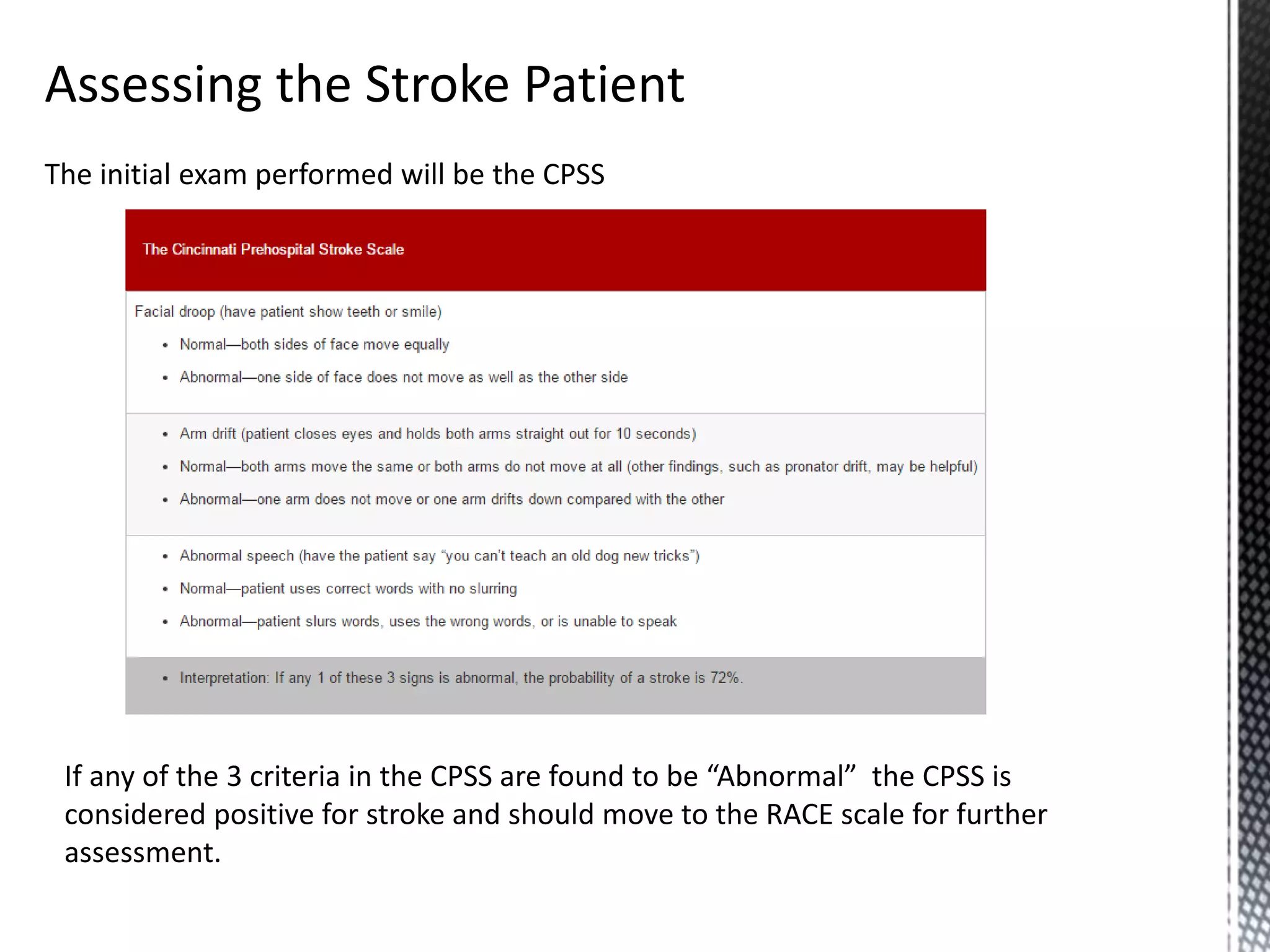 Stroke protocol update january 2017 | PPT