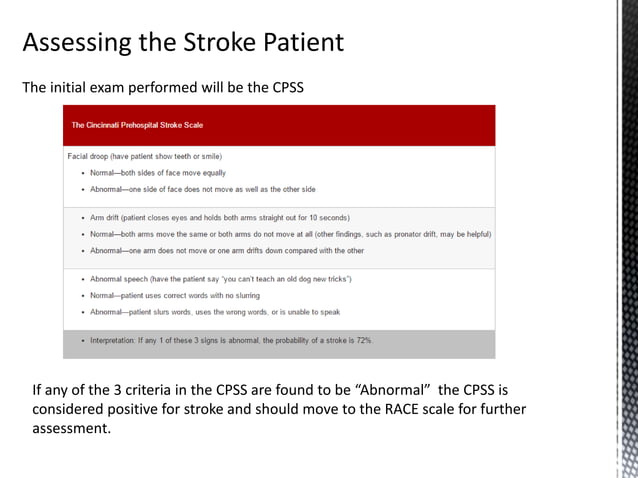 Stroke protocol update january 2017 | PPTX