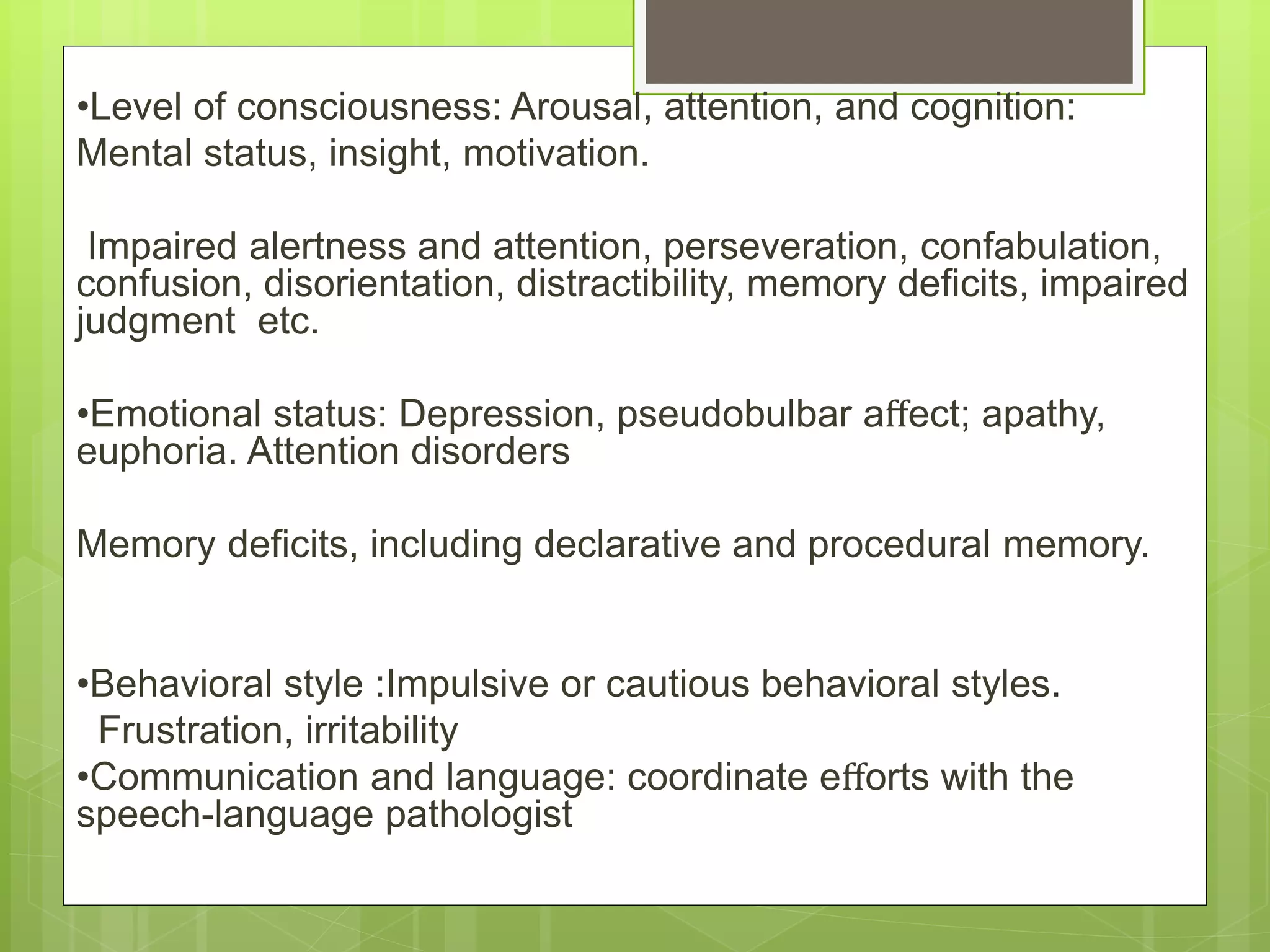 PHYSIOTHERAPY MANAGEMENT OF POST STROKE PATIENT. | PPTX
