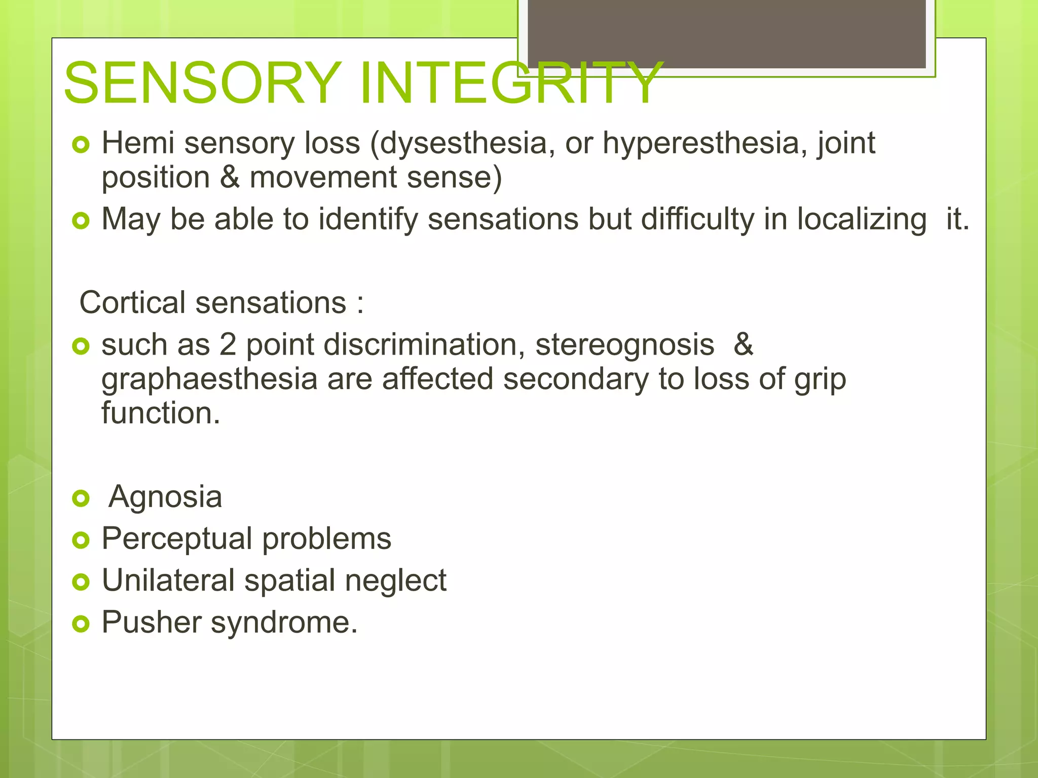 PHYSIOTHERAPY MANAGEMENT OF POST STROKE PATIENT. | PPTX