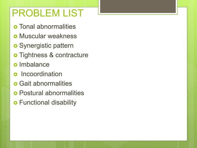 PHYSIOTHERAPY MANAGEMENT OF POST STROKE PATIENT. | PPTX