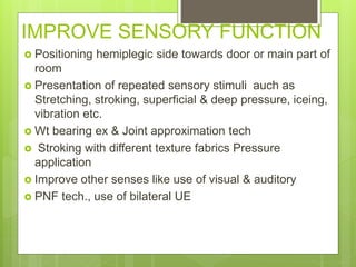 PHYSIOTHERAPY MANAGEMENT OF POST STROKE PATIENT. | PPTX