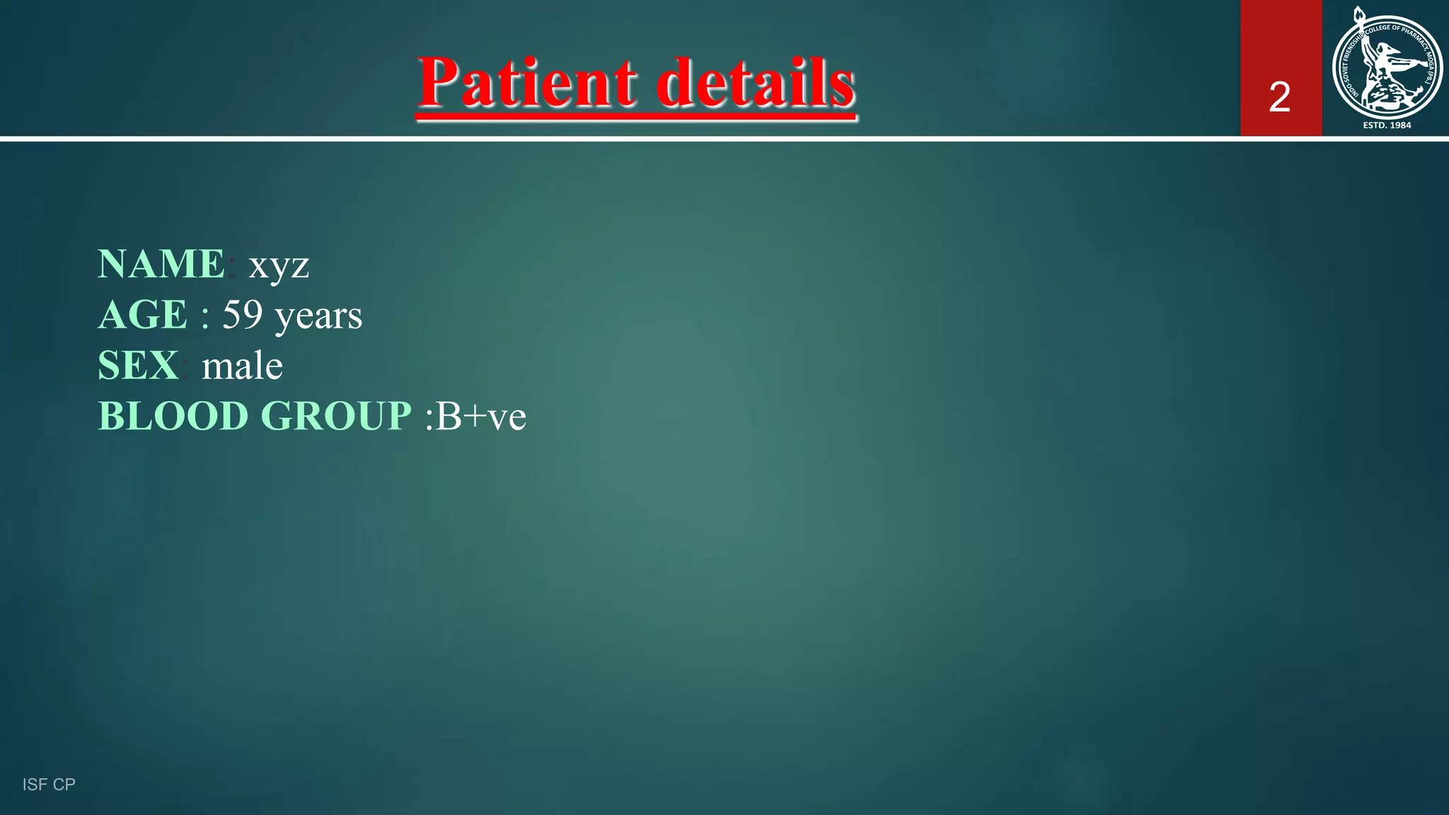 On Stroke(CVA) with left middle CVA presentation | PPTX