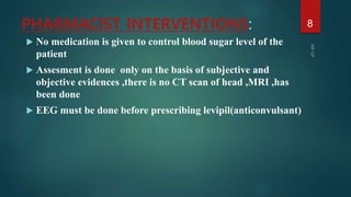On Stroke(CVA) with left middle CVA presentation | PPTX