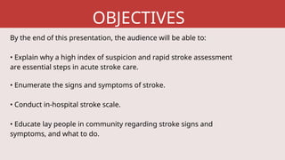Stroke Recognition, Risk Factors and Evaluation (2).pptx