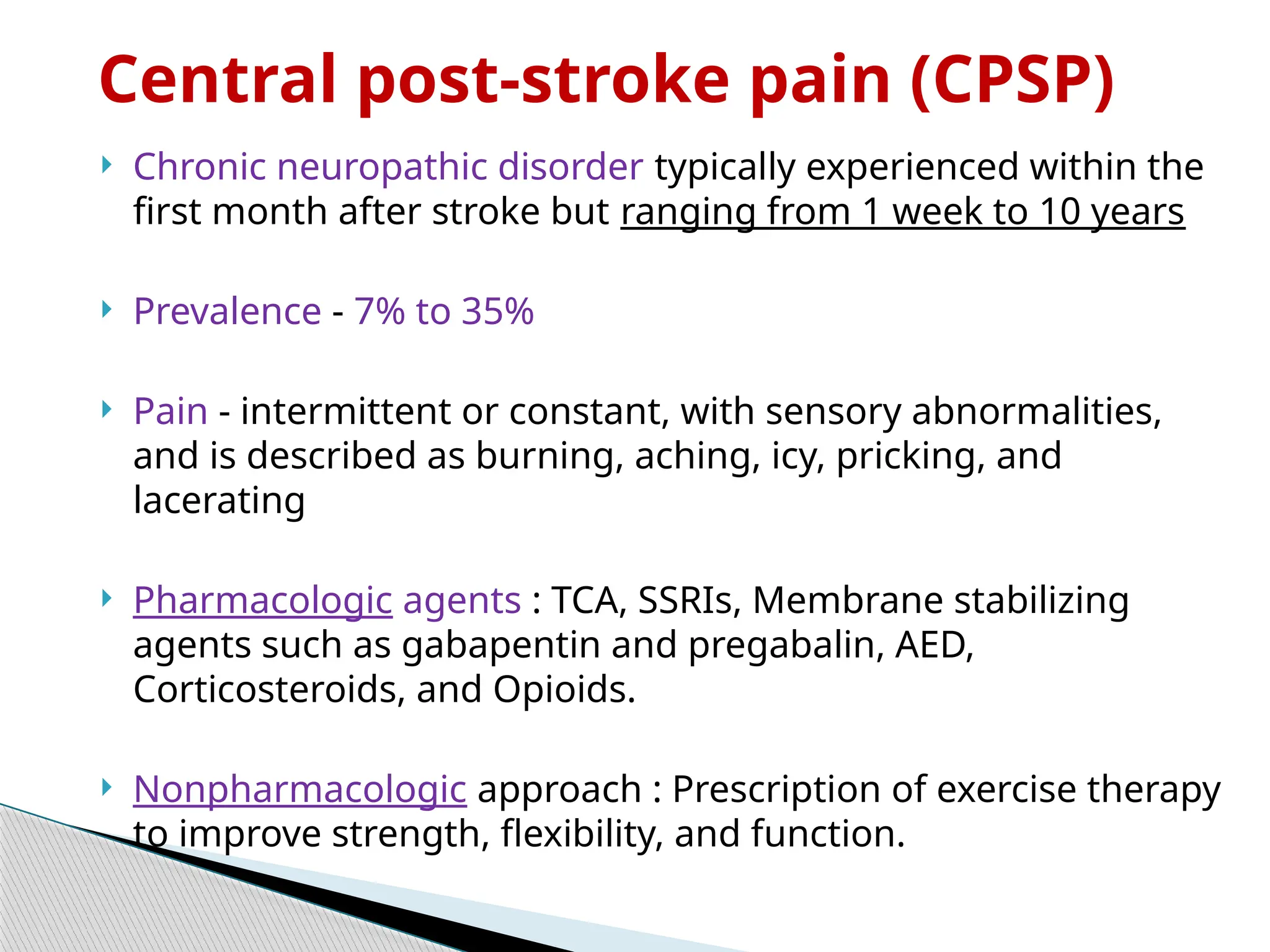 stroke rehabilitation power point presentation | PPTX