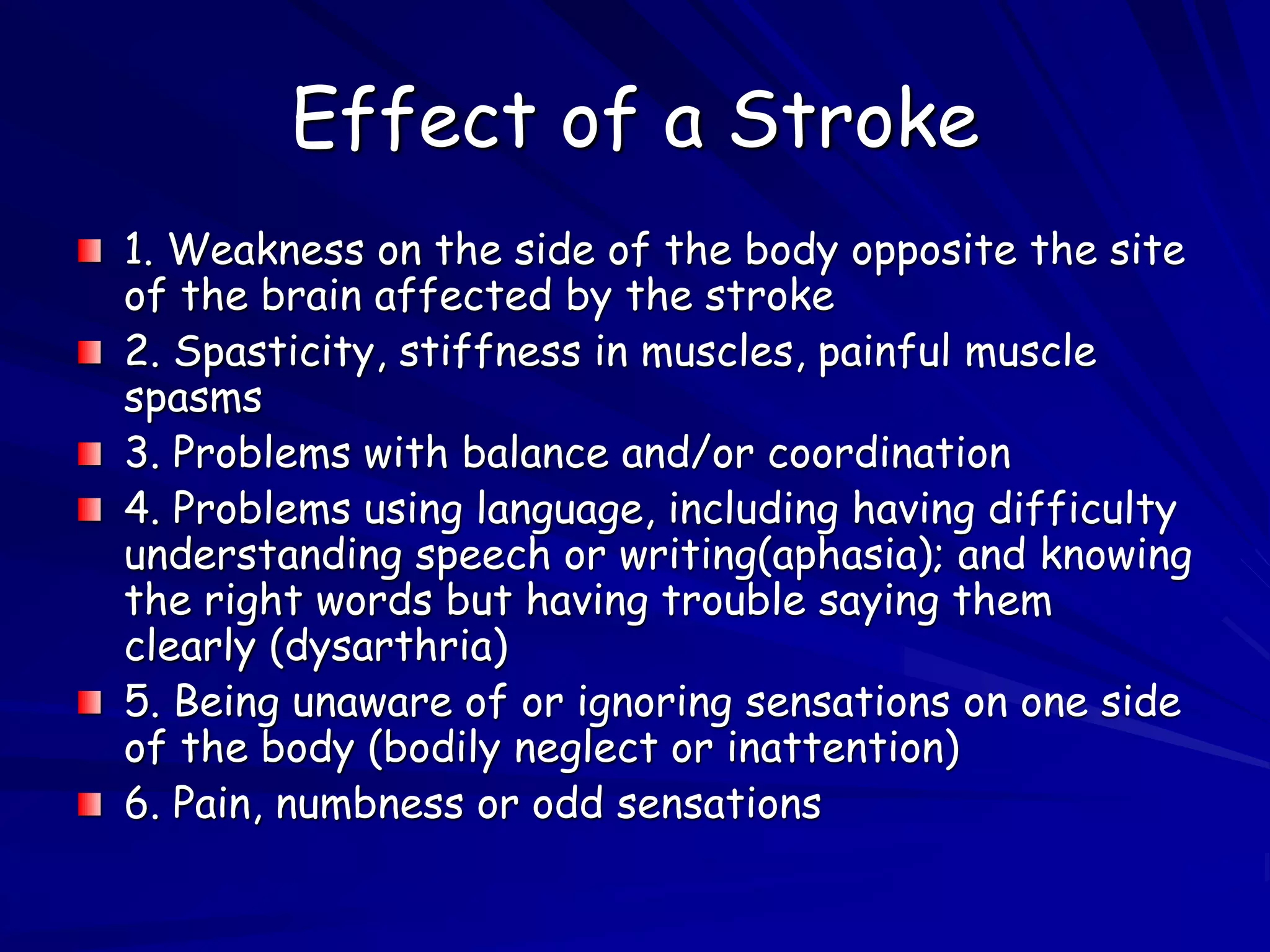 Stroke Rehabilitation | PPT
