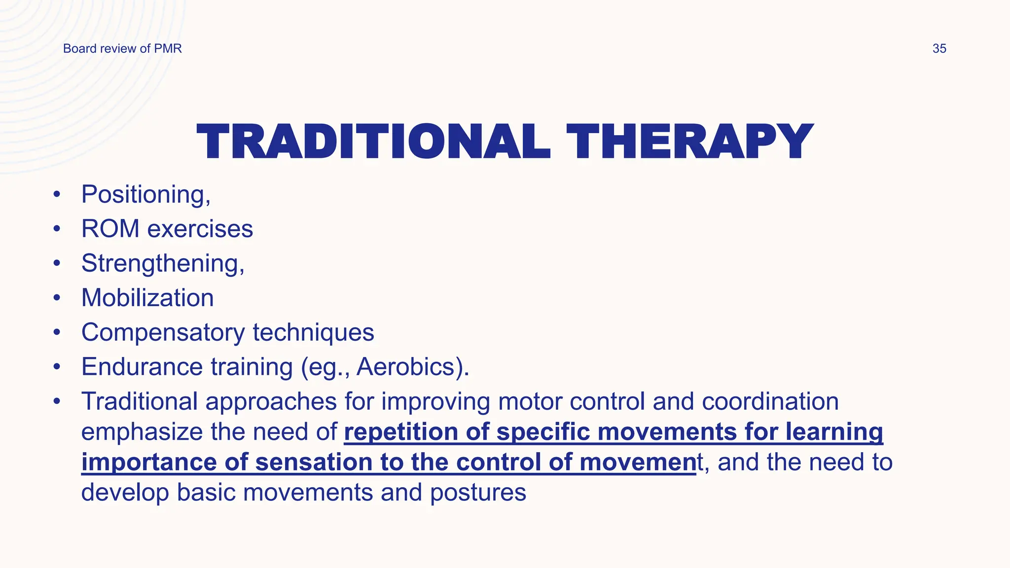 Stroke rehabilitation | PPTX