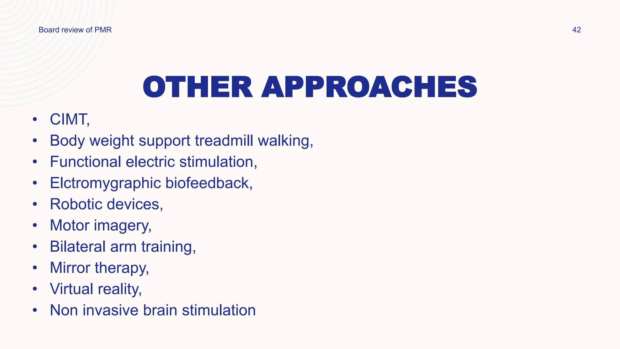 Stroke rehabilitation | PPTX