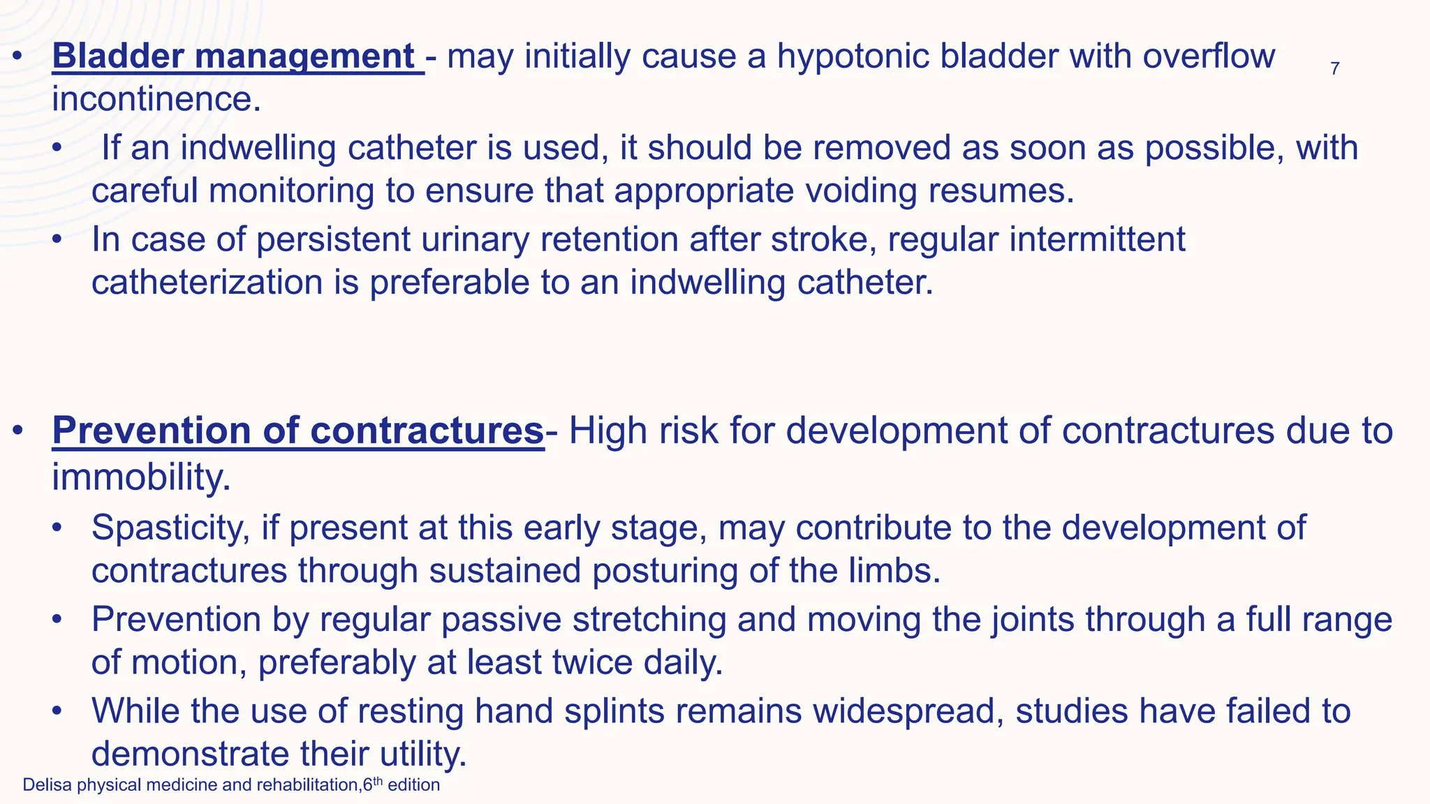 Stroke rehabilitation | PPTX
