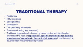 Stroke rehabilitation | PPTX