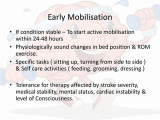 Practical Guidelines in Stroke Rehabilitation | PPTX