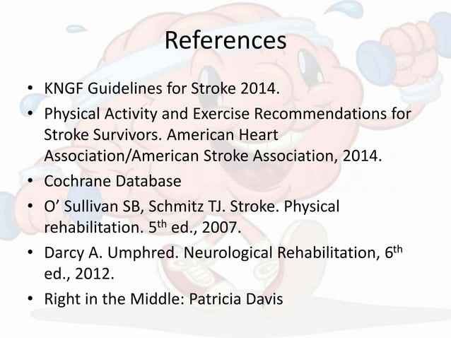 Practical Guidelines in Stroke Rehabilitation | PPTX | First Aid | Injuries