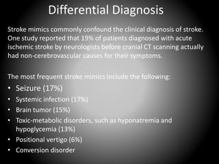 Hemiplegic Strokes | PPT