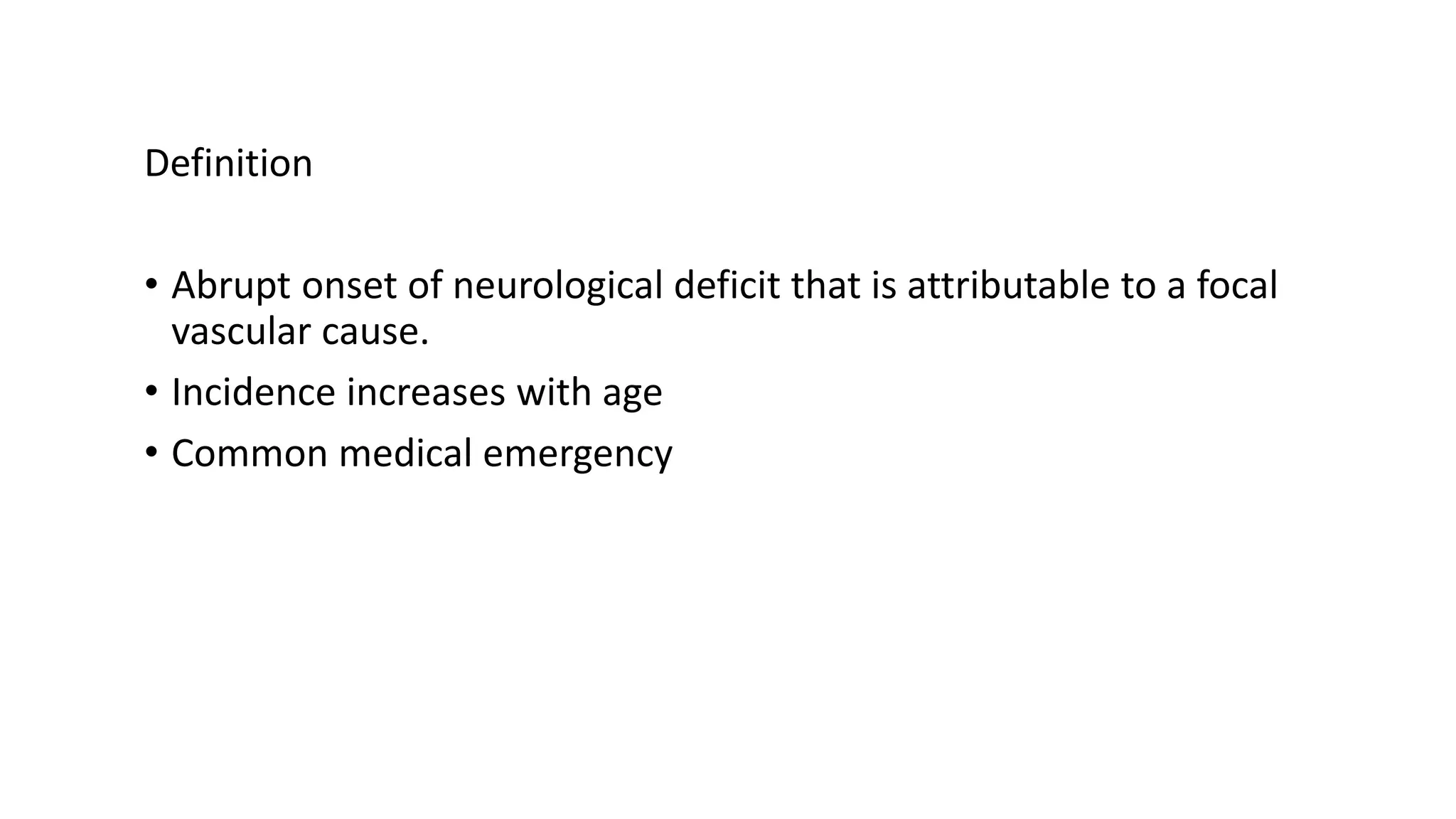 Stroke | PPTX | Blood Disorders | Diseases and Conditions