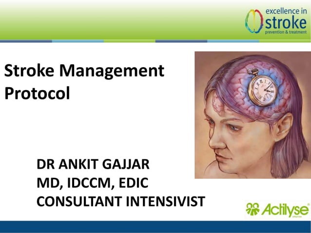 Stroke thrombolysis protocol | PPTX | First Aid | Injuries