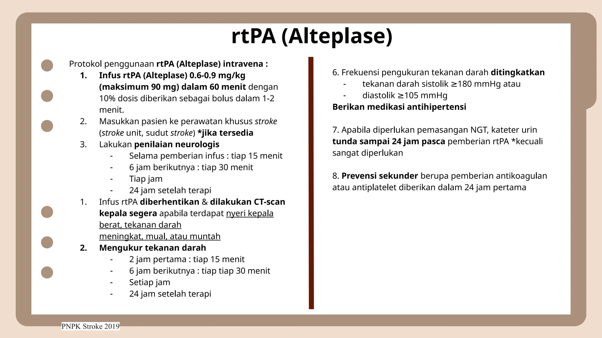 Stroke definisi patofisiologi tatalakasana | PPTX