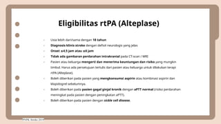 Stroke definisi patofisiologi tatalakasana | PPTX