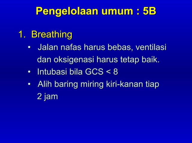 Stroke Basic Knowledge Bhs Indonesia | PPT