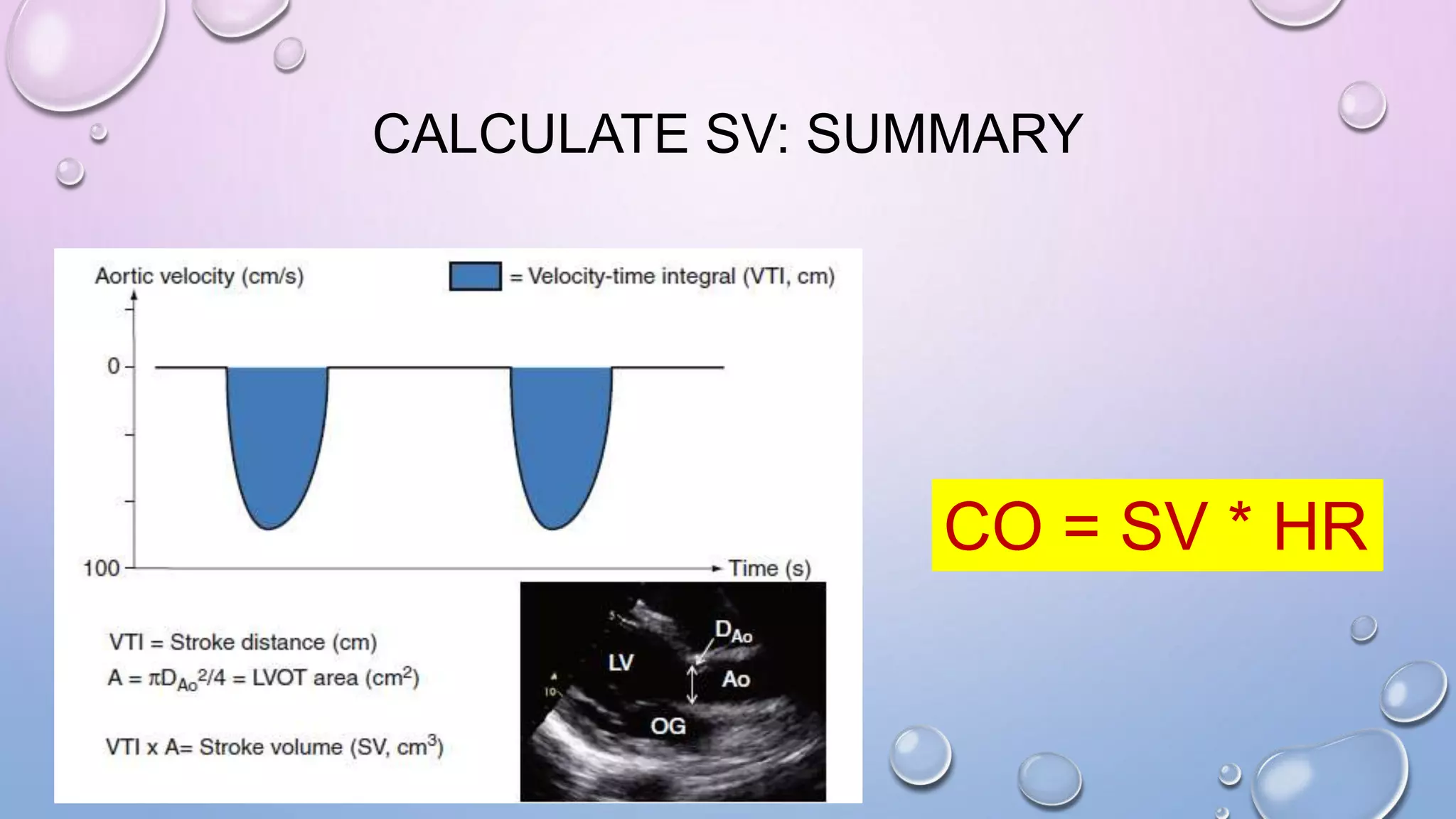 Stroke volume and cardiac output | PPTX