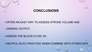 Stroke volume and cardiac output | PPTX