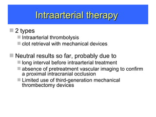 Stroke- what's new | PPT