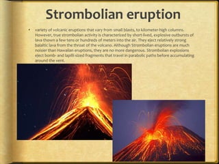 Stromboli ppt | PPTX