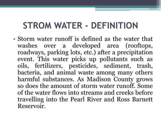 Strom water | PPTX
