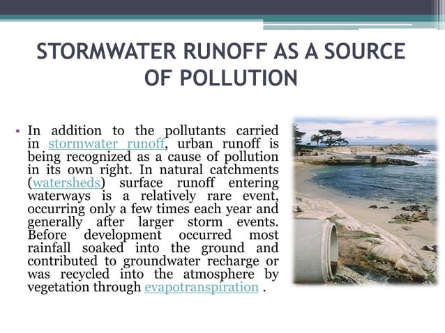 Strom water | PPTX | Geography | Science