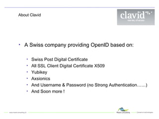 Strong Authentication OpenID & Yubico | PPT