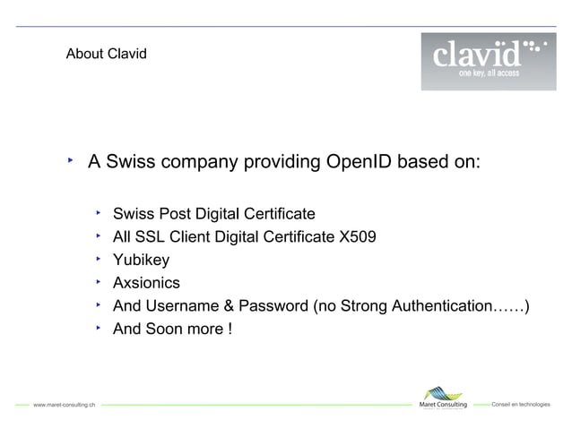Strong Authentication OpenID & Yubico | PPT | Computing | Technology & Computing